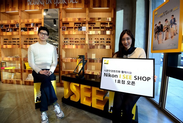 니콘안경렌즈 콘셉트 반영한 ‘니콘 I SEE SHOP’ 오픈